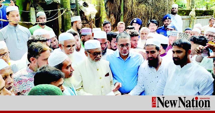 COX'S BAZAR: Religious Affairs Adviser Dr AFM Khalid Hossain hands over ...